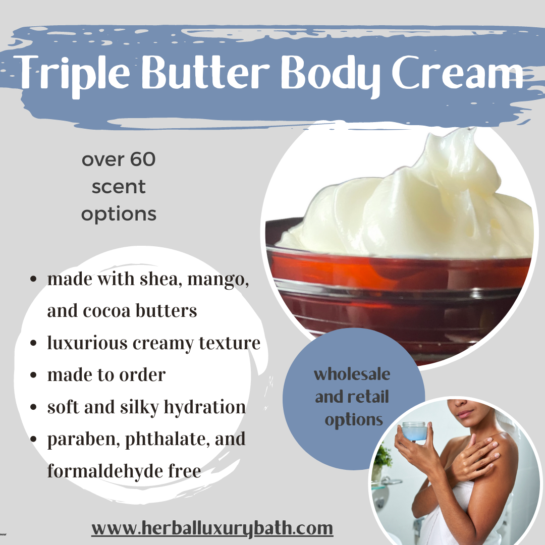 Luxurious Triple Butter Body Cream | Luxury Bath and Body by Herbal ...